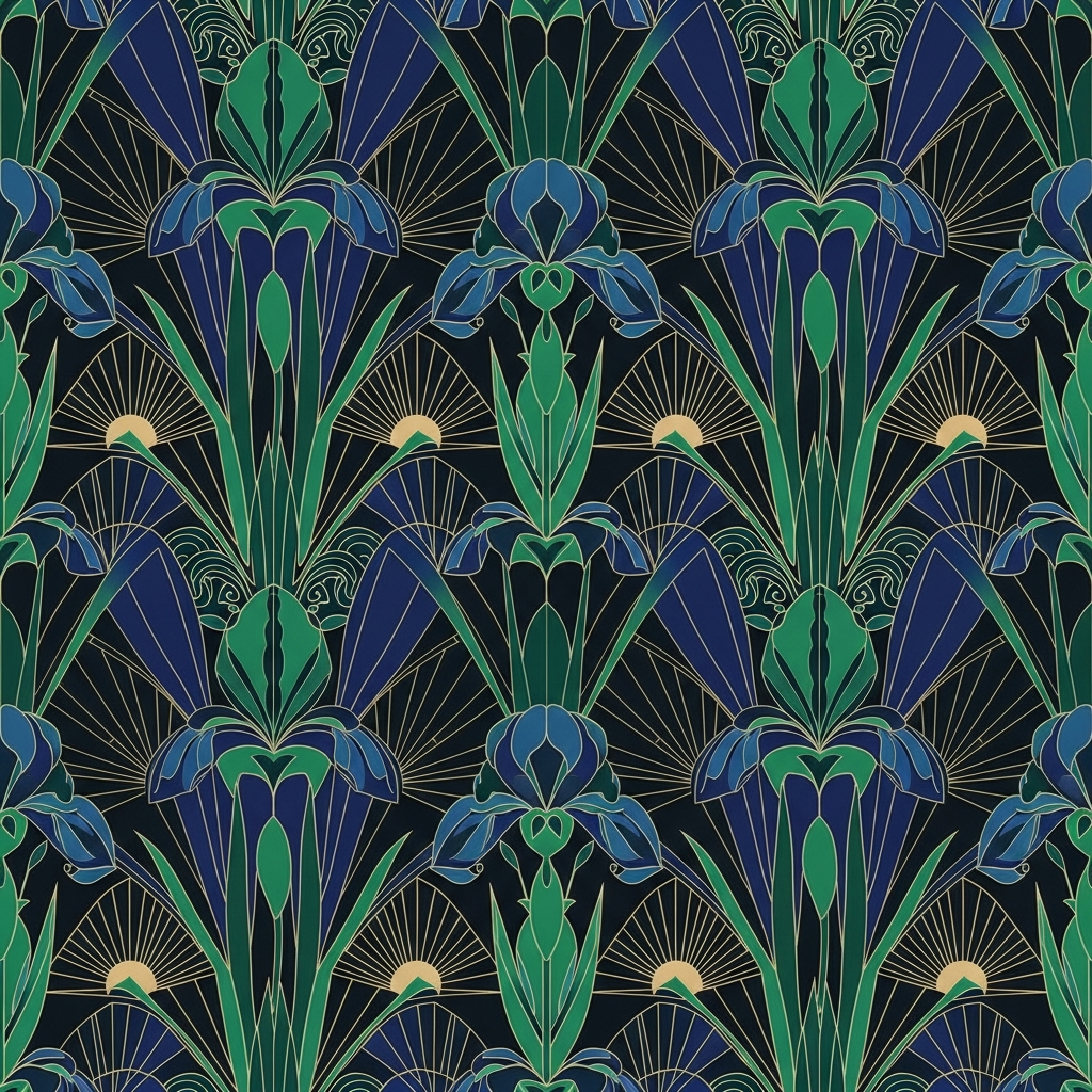 Midnight Iris Garden - Color Palette | Color Labs